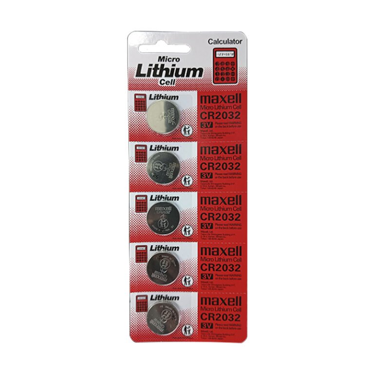 Batería De Litio Maxell Cr2032 Voltaje 3v Pack X5 | Sofmat ...