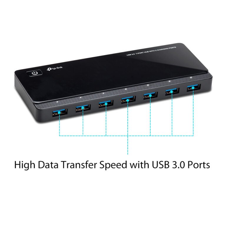 Hub de 7 Puertos USB 3.0 con 2 Puertos de Carga UH720 V3 | Sofmat ...