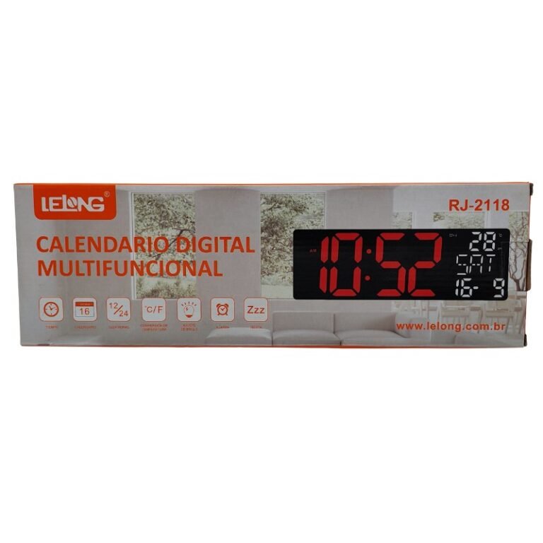 Calendario Digital Multifuncional RJ-2118 | Sofmat | Componentes ...